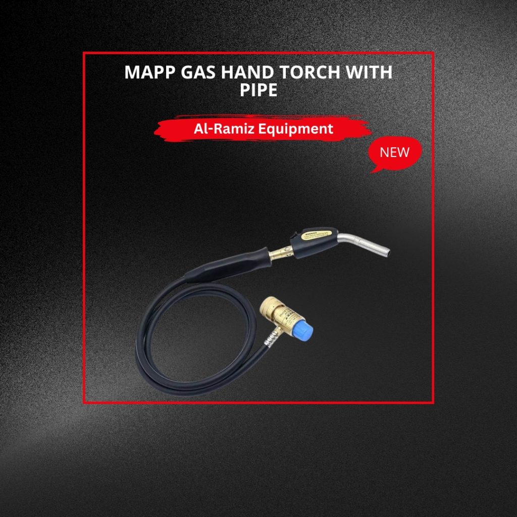 Mapp Gas Hand Torch With Pipe 360 ° Rotating Gas Map Self-Igniting ...